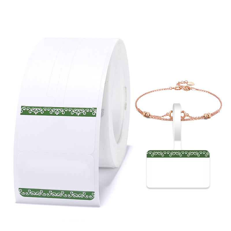 NIIMBOT - B1 / B21 / B3S - 30*70MM - RING - 100 LABELS PER ROLL - GREE